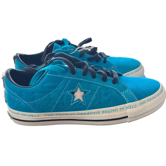 Converse | Shoes | Converse Paradise Sean Pablo One Star Pro Ox Blue ...